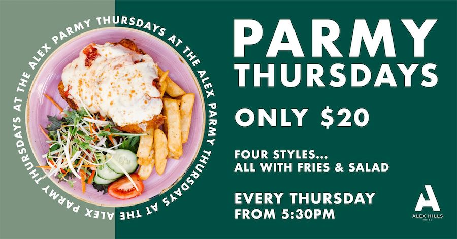 Parmy Thursdays - The Alexandra Hills Hotel - Brisbane Function Venue & Pub