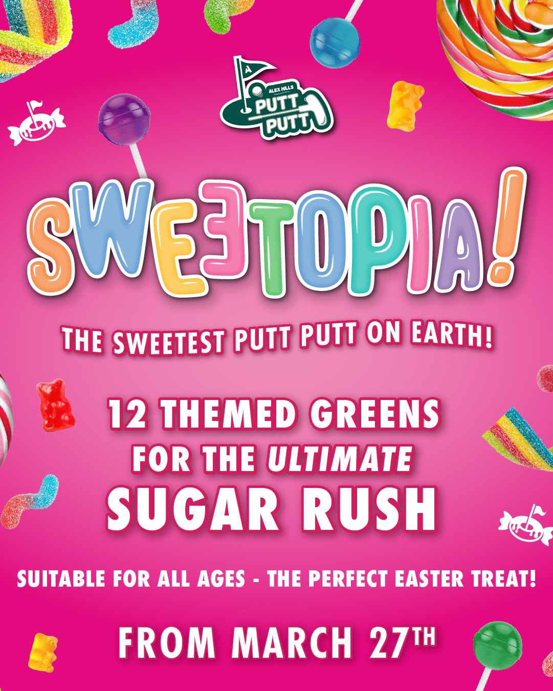 Sweetopia Putt Putt - The Alexandra Hills Hotel - Brisbane Function ...
